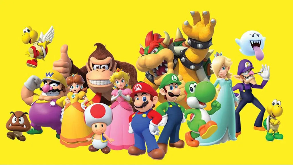 Personajes icónicos de Nintendo: íconos atemporales– Enjouet