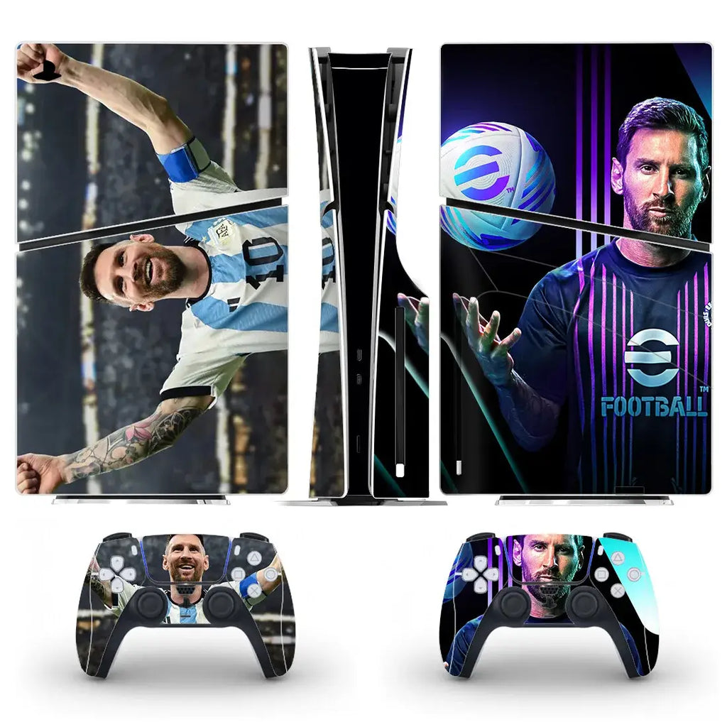 Autocollant PS5 Slim Disc Lionel Messi Skin Console– Enjouet
