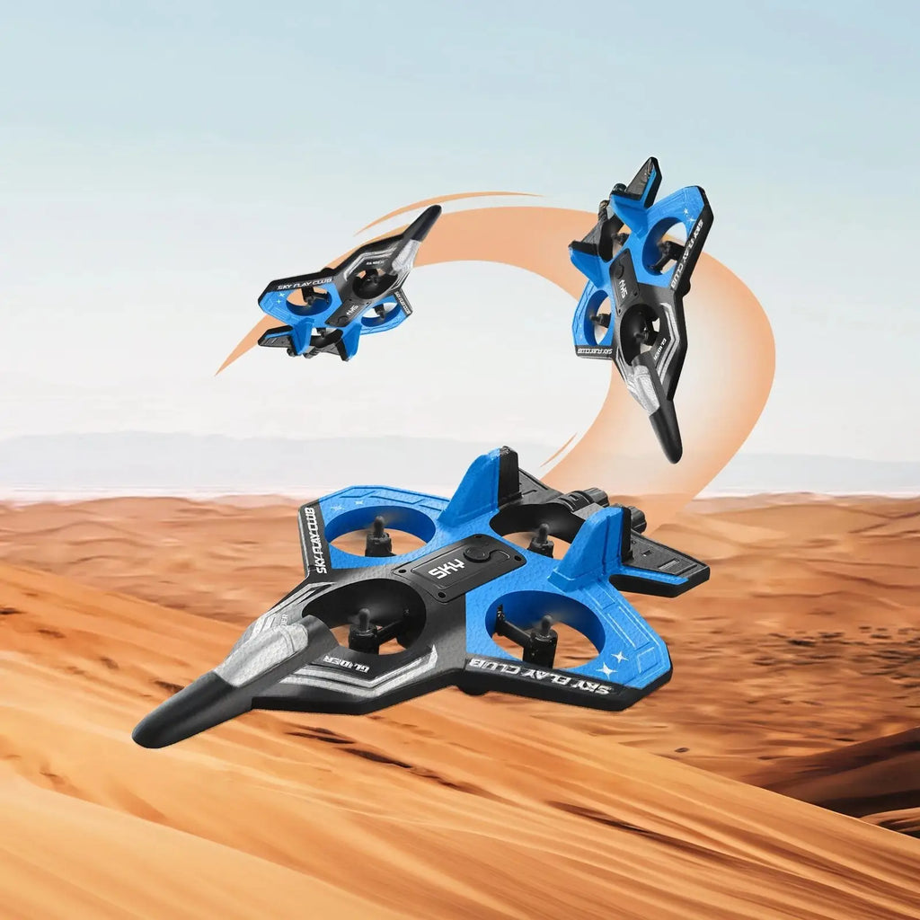 Avion chasse télécommandé 4 axes vitesses réglables– Enjouet