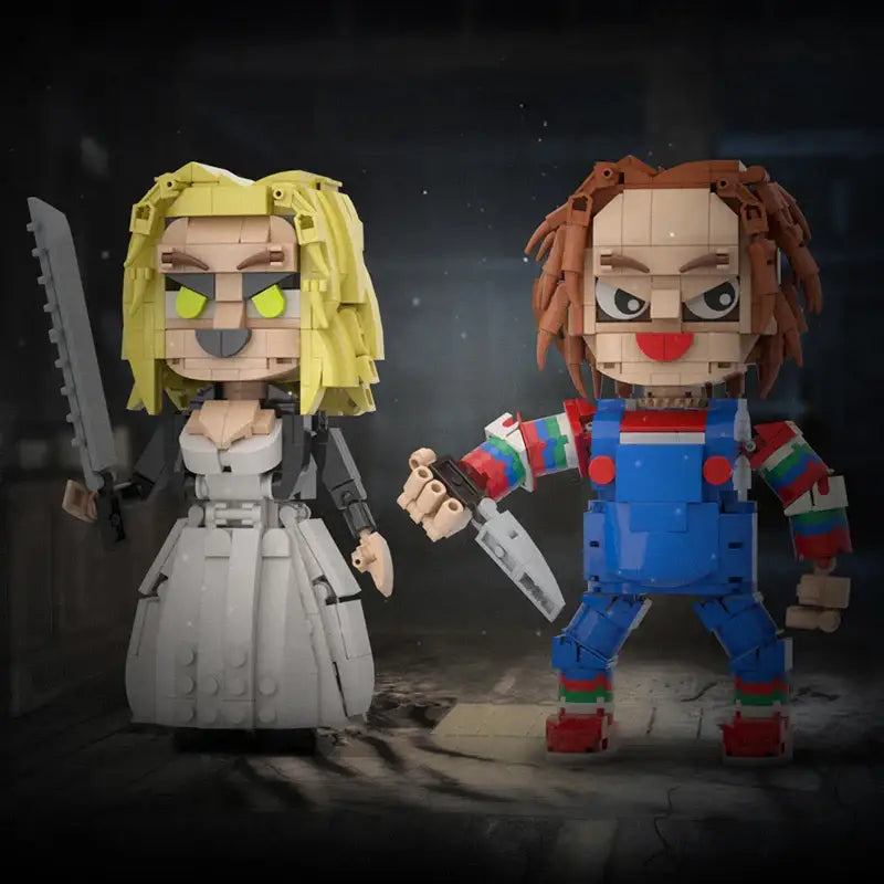 Chucky and Tiffany Building Blocks - Toy– Enjouet