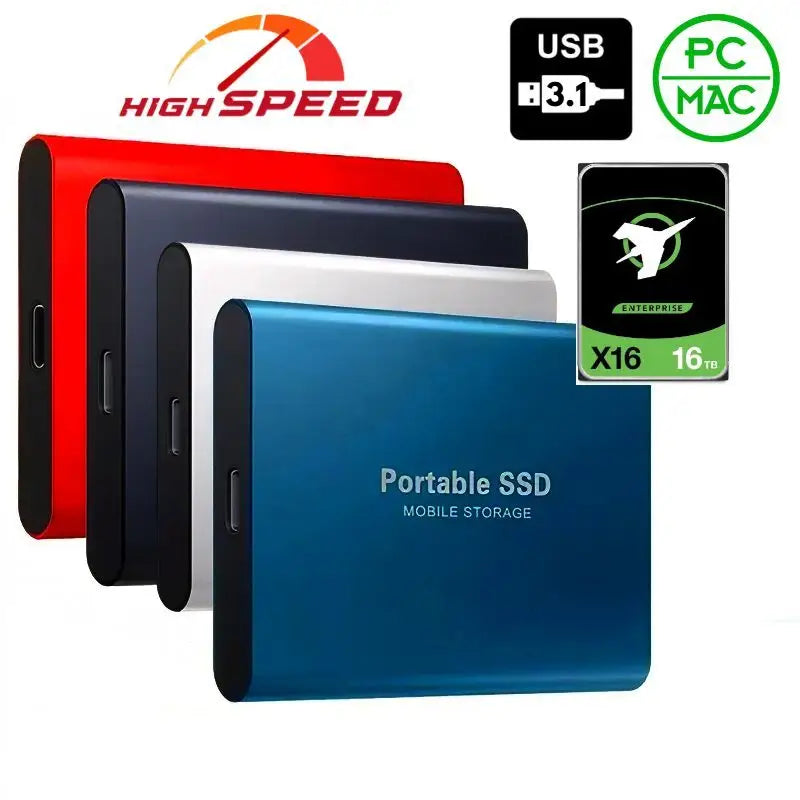 Disque dur externe SSD 1TO 4TO 16TO prix imbattable– Enjouet