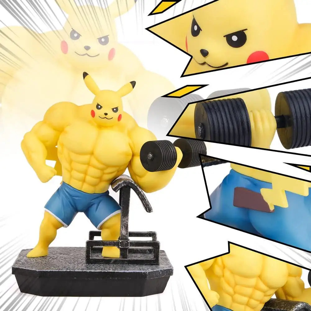 Figurines Personnages Pokémon Musclés - Enjouet