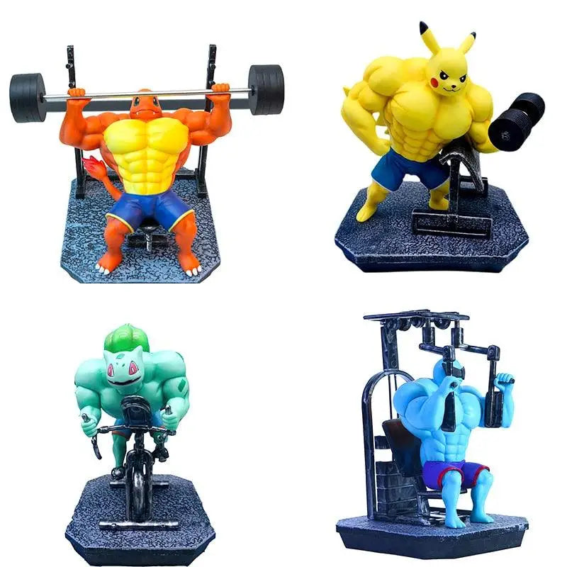 Muscle Pokémon Characters Figures - Enjouet