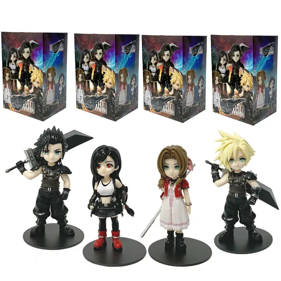 Final Fantasy VII Rebirth Figurines, Set of 4, 11cm– Enjouet