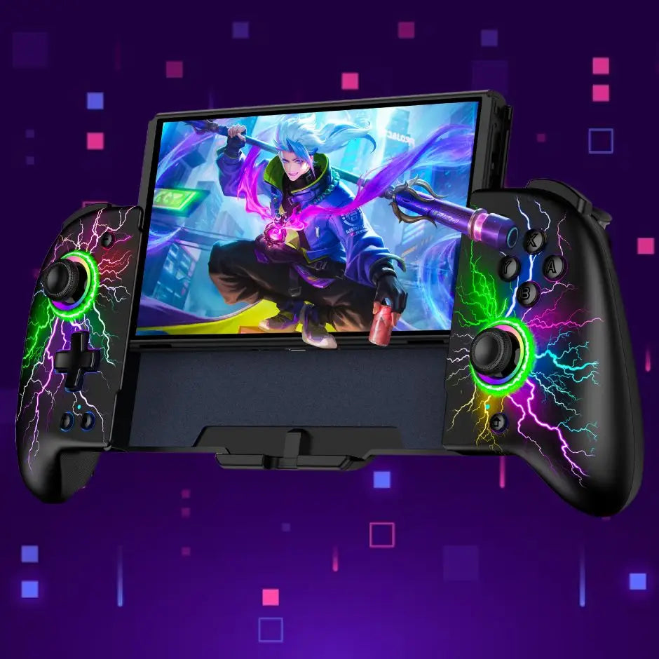 Nintendo Switch Controller with Full-Size Grip– Enjouet