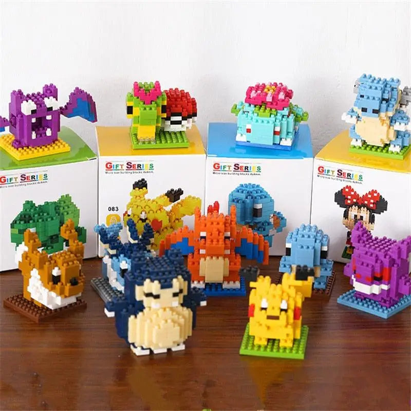 Mini Brick Pokemon Figures - Enjouet