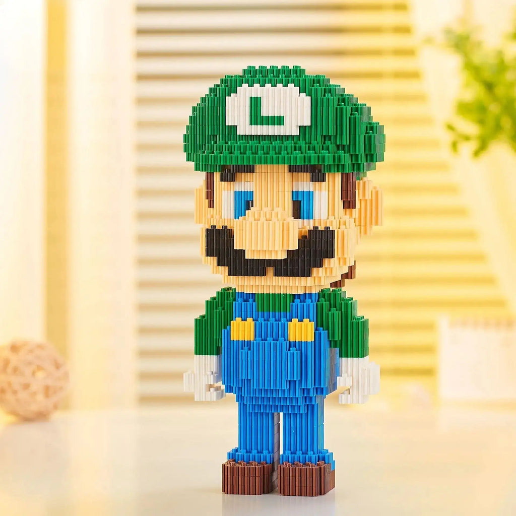 Nano Blocks Super Mario Luigi 912 pieces Toy– Enjouet
