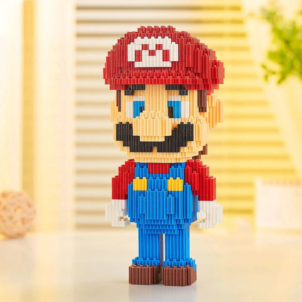 Nano Blocks Super Mario Luigi 912 pieces Toy– Enjouet