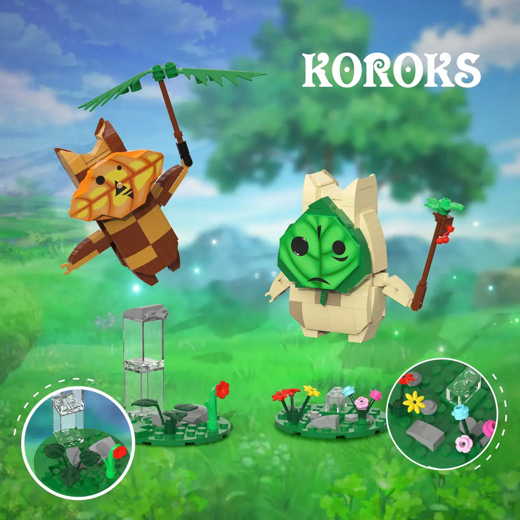 Nano Bricks Zelda Breath of the wild Korogu - Enjouet