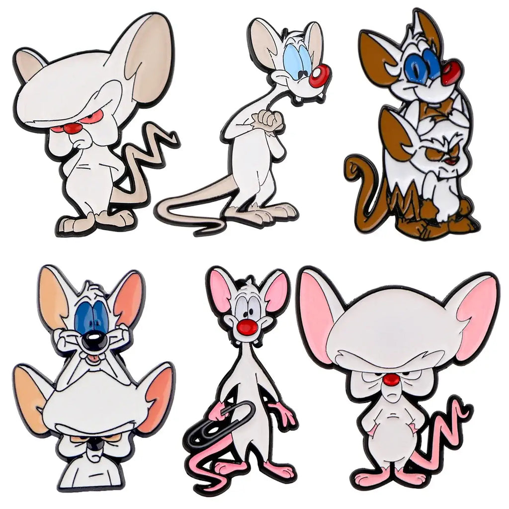 Pin's Minus et Cortex Dessins Animés– Enjouet