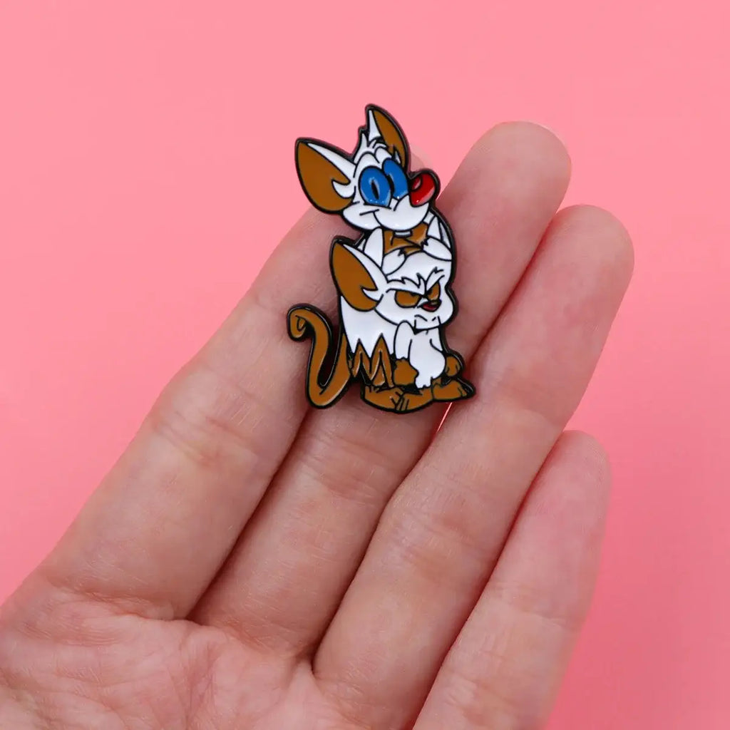 Pin's Minus et Cortex Dessins Animés– Enjouet