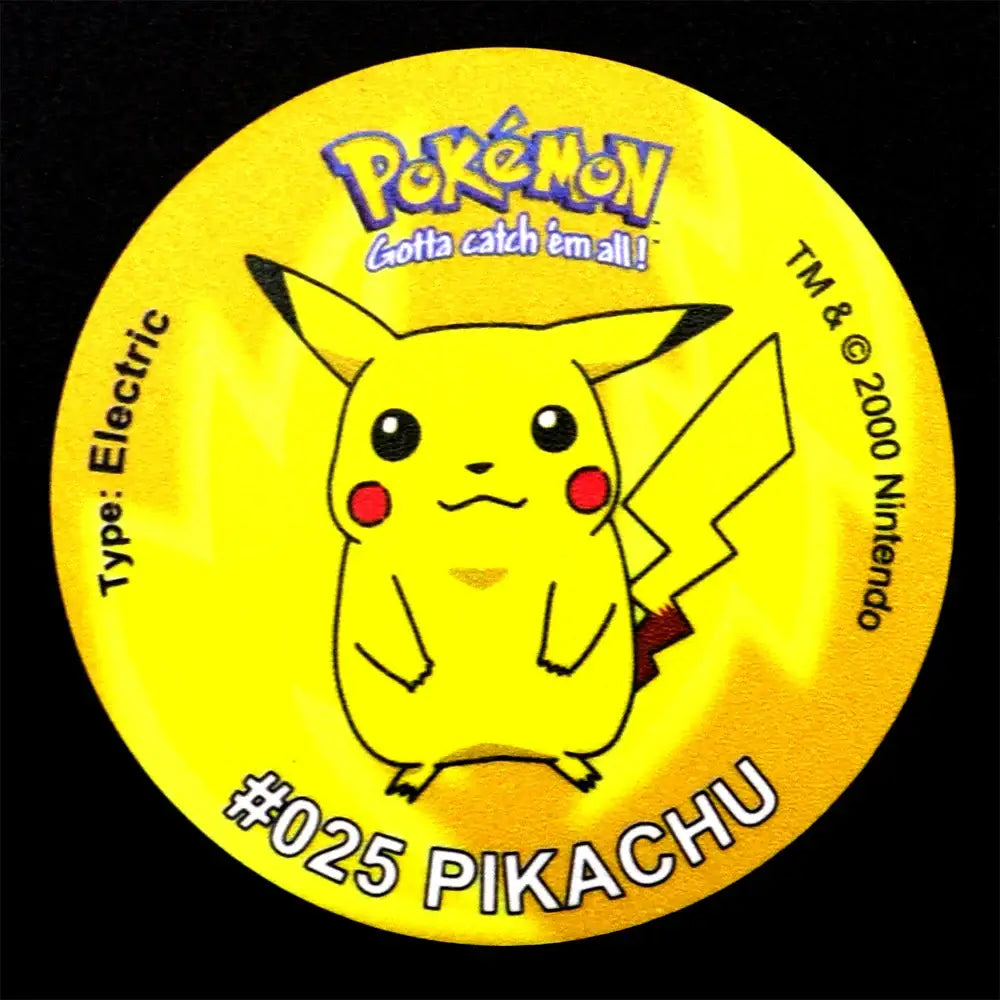 Pogs Tazos Pokémon: Nostalgic Round Cards– Enjouet