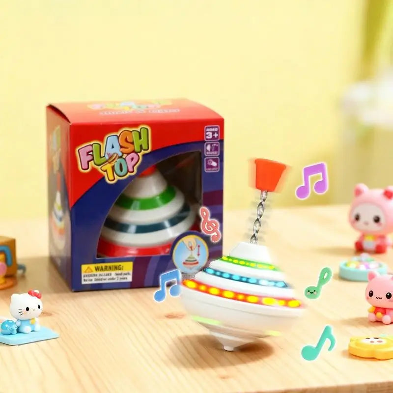 Magical Luminous Musical Spinning Tops Gyroscope– Enjouet