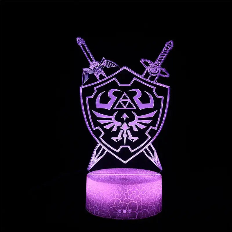 3D Zelda Breath of the Wild Night Lights - Enjouet